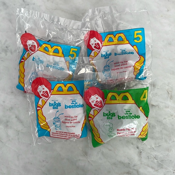 Disney/ Pixar | Toys | A Bugs Life Mcdonalds Happy Meal Toys | Poshmark